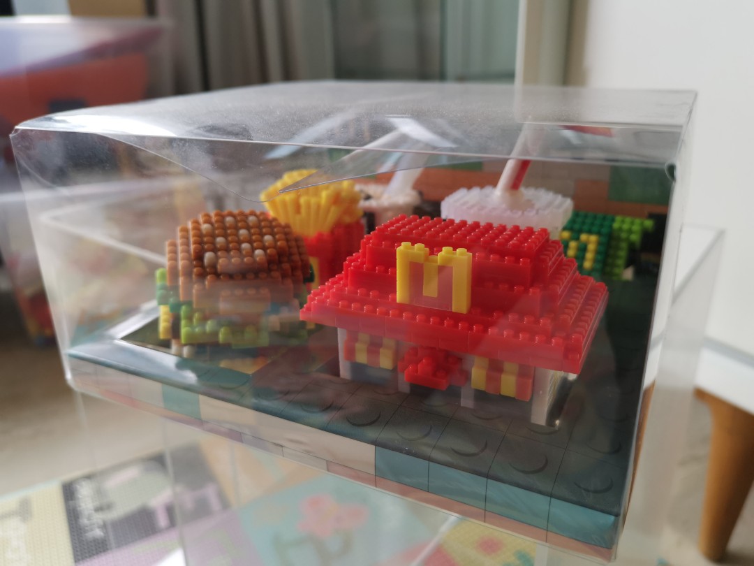 Nanoblock, McDonald's edition with display box, Hobbies & Toys, Toys & Games on Carousell