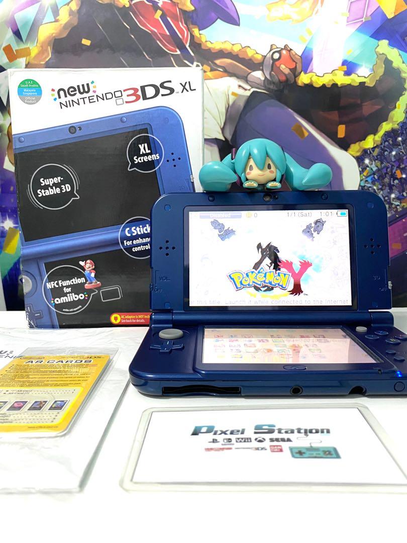 New 3DS XL Metallic Blue, Video Gaming, Video Game Consoles, Nintendo ...