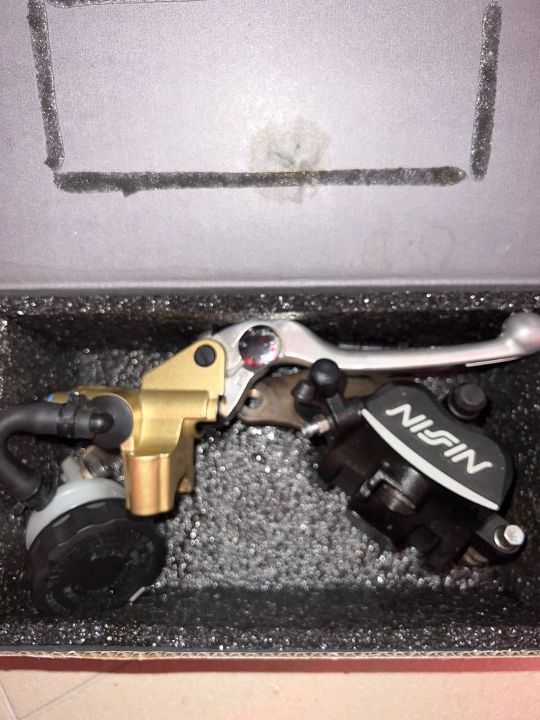 Nissin Samurai Brake Set, Motorcycles, Motorcycle Accessories on Carousell