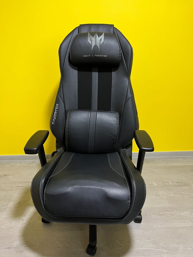 Osim Predator Massage Gaming Chair!, Furniture & Home Living, Furniture ...