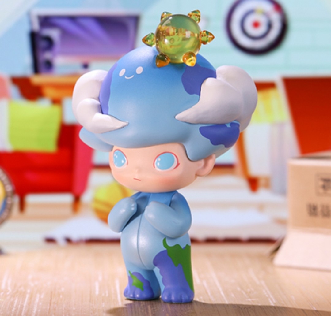 Popmart - Dimoo Space Travel - Earth Baby, Hobbies & Toys, Toys & Games ...