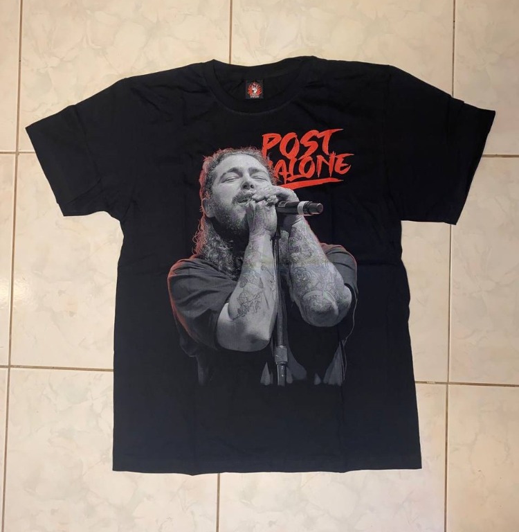Post Malone Bootleg, Men's Fashion, Tops & Sets, Tshirts & Polo Shirts ...