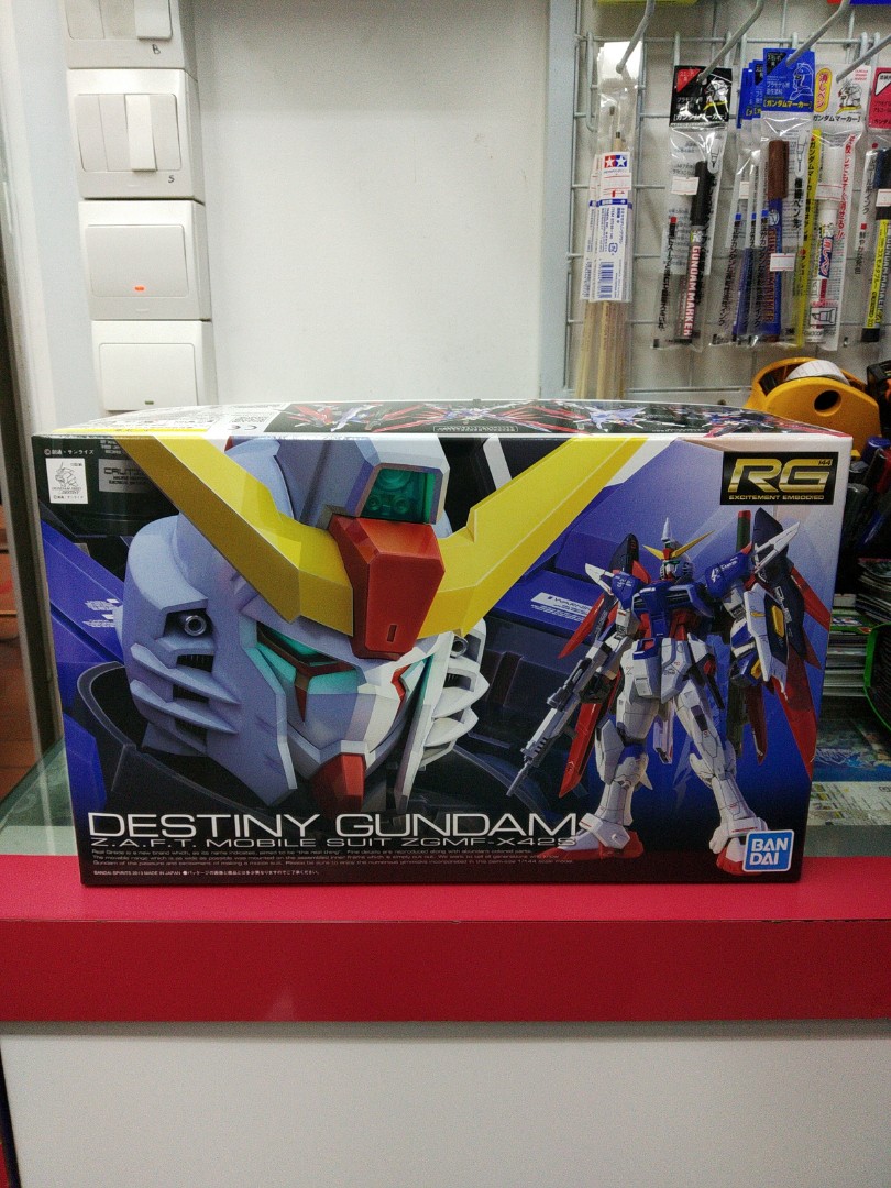 RG Real Grade 1/144 Destiny Gundam, Hobbies & Toys, Toys & Games on ...