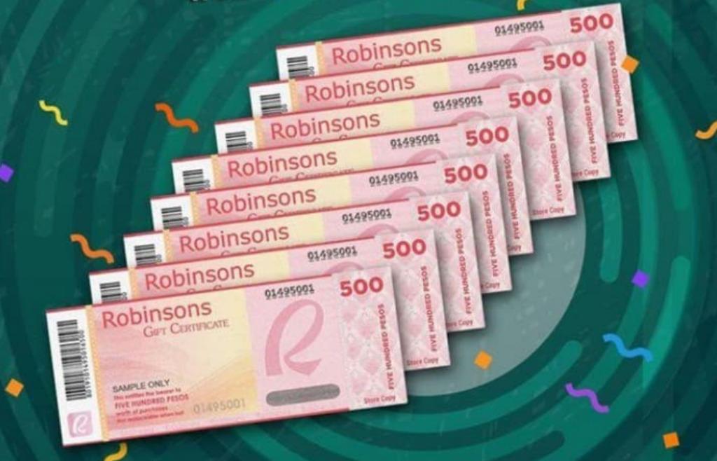 Robinson Gift Certificate 500 (9), Tickets & Vouchers, Vouchers on ...