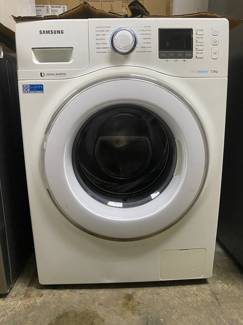 Samsung 7KG Digital Inverter Front Load Washing Machine, TV & Home ...