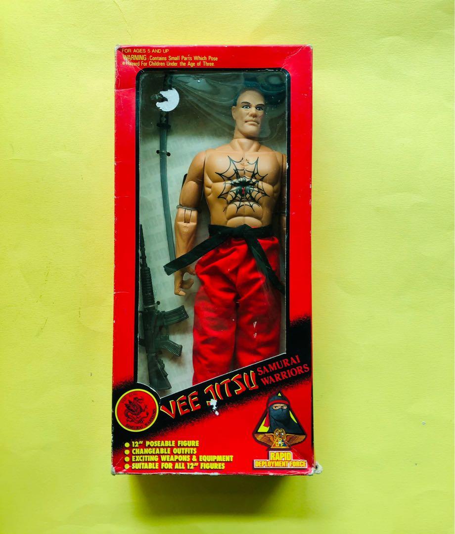 Samurai Warrior Vee Jitsu - 12” Black Widow , Hobbies & Toys ...