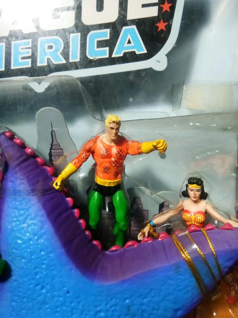 SDCC Mattel DC Universe Infinite Heroes Justice League of America Vs ...