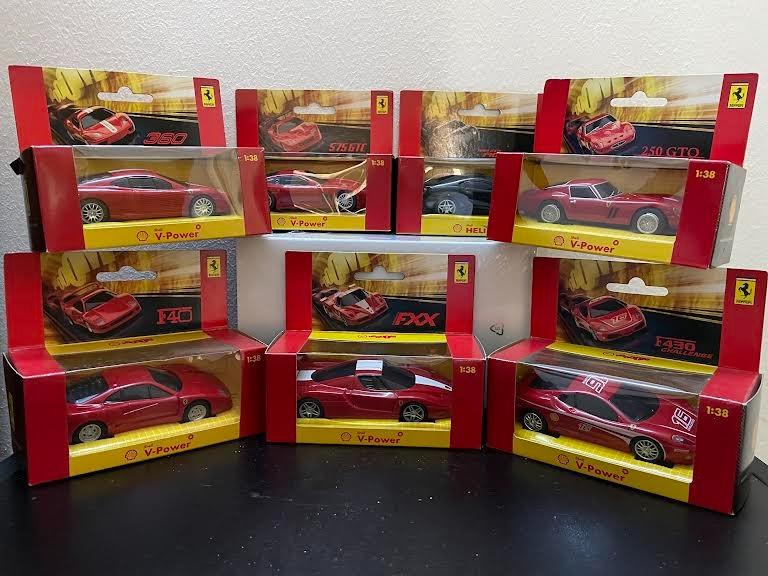 Shell Ferrari Collection, Hobbies & Toys, Collectibles & Memorabilia ...