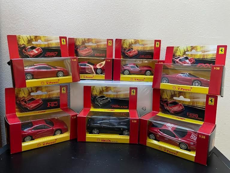 Shell Ferrari Collection, Hobbies & Toys, Collectibles & Memorabilia ...