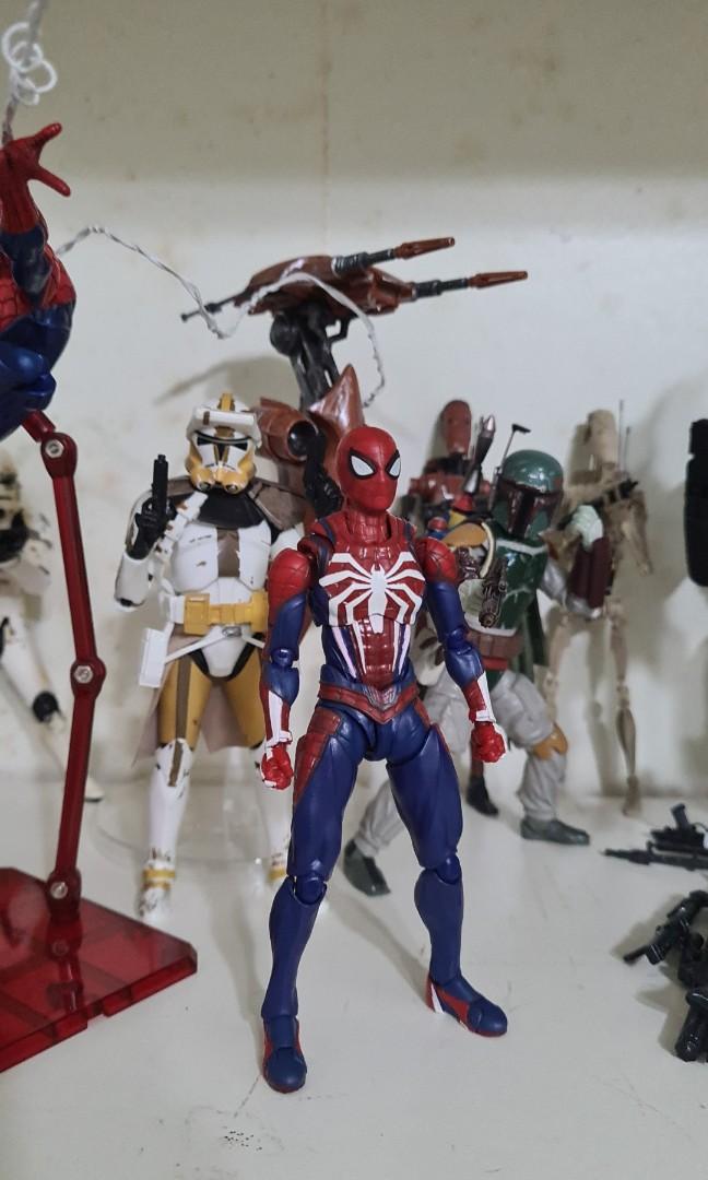 SHF Spider-Man Advanced Suit PS4 KO, Hobbies & Toys, Toys & Games on ...