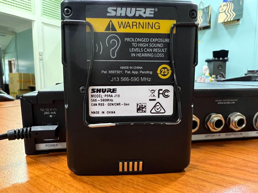 Shure Psm 300 Professional IEM, Hobbies & Toys, Music & Media, Music ...