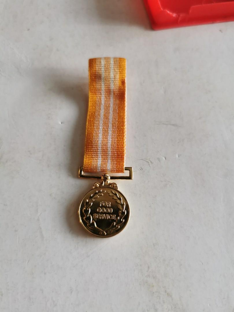 Singapore Armed Forces SAF good service medal, Hobbies & Toys ...