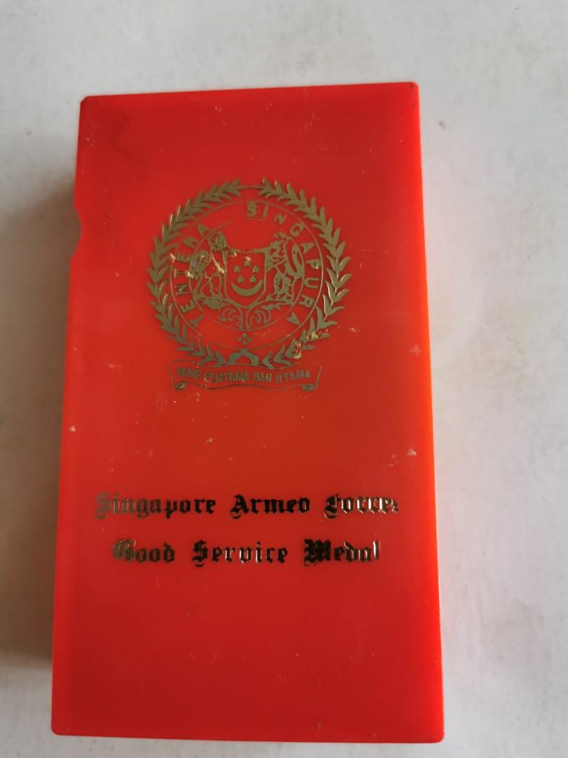 Singapore Armed Forces SAF good service medal, Hobbies & Toys ...