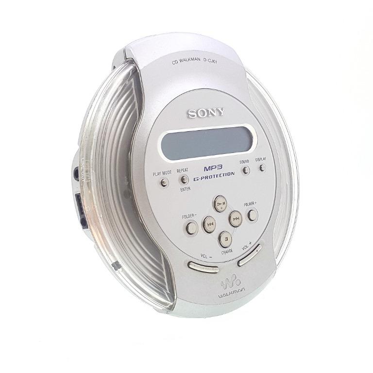 Sony Discman/Walkman D-CJ01 Portable CD/MP3 Player in Excellent Working ...