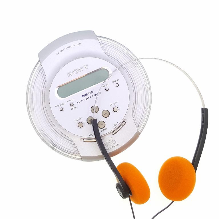 Sony Discman/Walkman D-CJ01 Portable CD/MP3 Player in Excellent Working ...