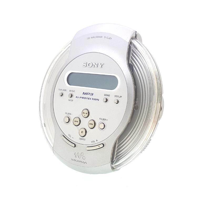 Sony Discman/Walkman D-CJ01 Portable CD/MP3 Player in Excellent Working ...