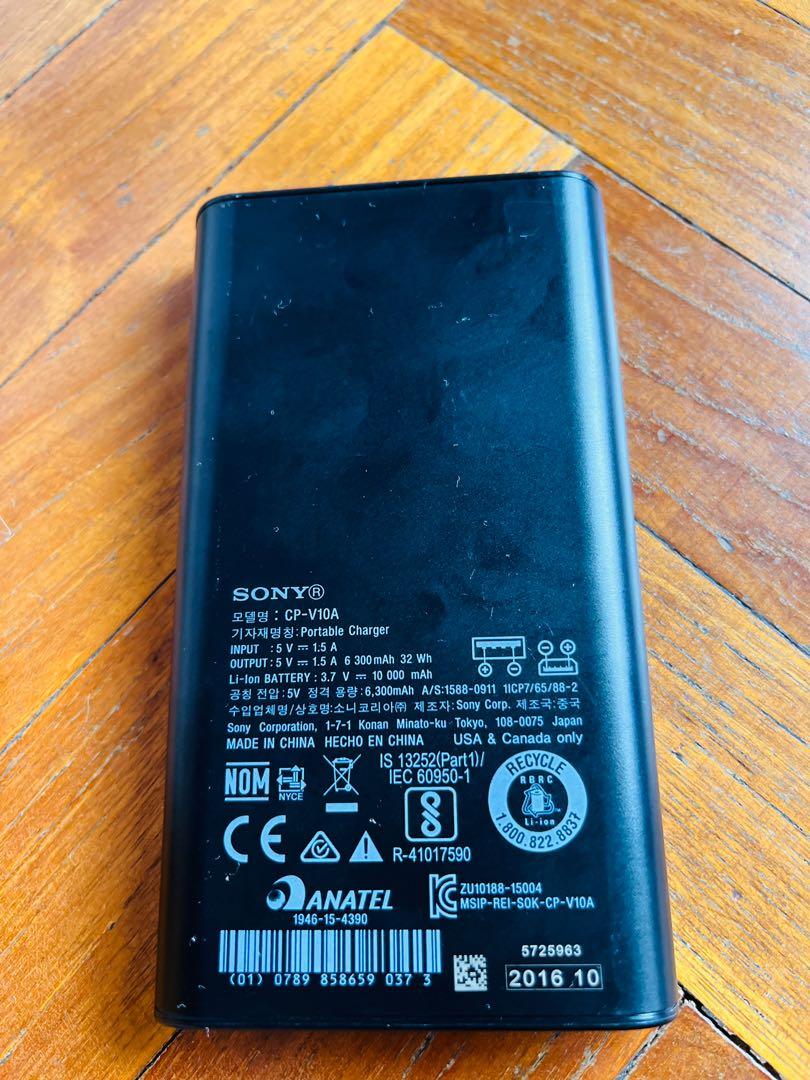 Sony Power bank 10000mAh, Mobile Phones & Gadgets, Mobile & Gadget ...