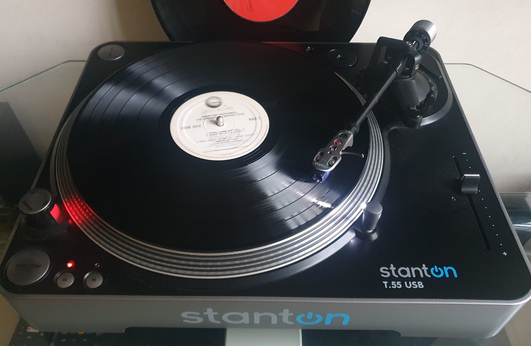 STANTON ( Full Set Vinyl Turntable ), Hobbies & Toys, Music & Media ...