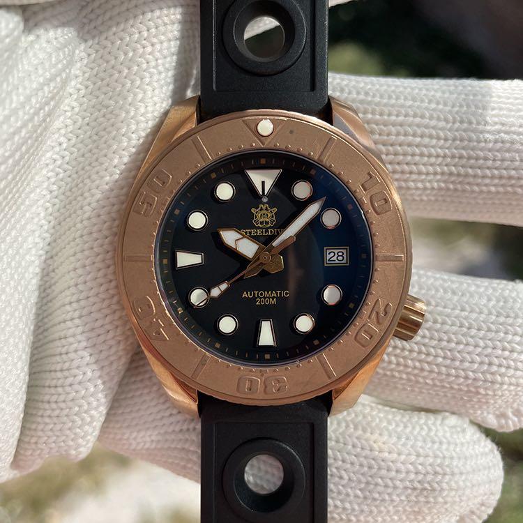 Steeldive Bronze Sumo SD1971S - V2, Men's Fashion, Watches & Accessories, Watches on Carousell
