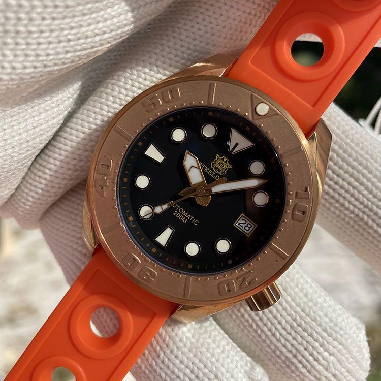 Steeldive Bronze Sumo SD1971S - V2, Men's Fashion, Watches & Accessories, Watches on Carousell