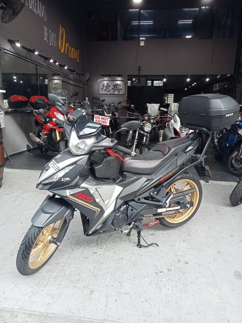 Sym cub Coe 2029 D/P $500 pls call De Xing Motor 67468582, Motorcycles ...