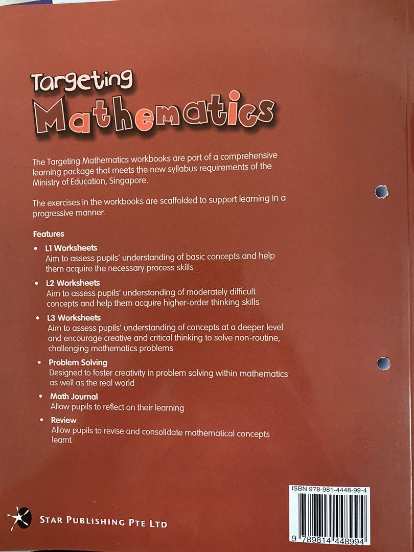 Targeting Mathematics Workbook 4B, Hobbies & Toys, Books & Magazines ...