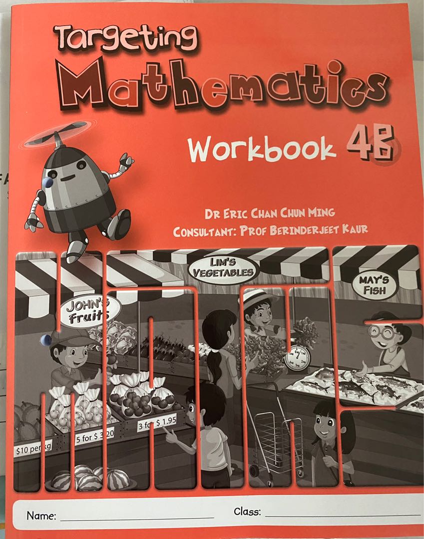 Targeting Mathematics Workbook 4B, Hobbies & Toys, Books & Magazines ...