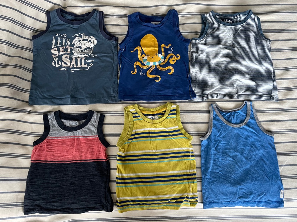 Toddler Tanks!, Babies & Kids, Babies & Kids Fashion on Carousell