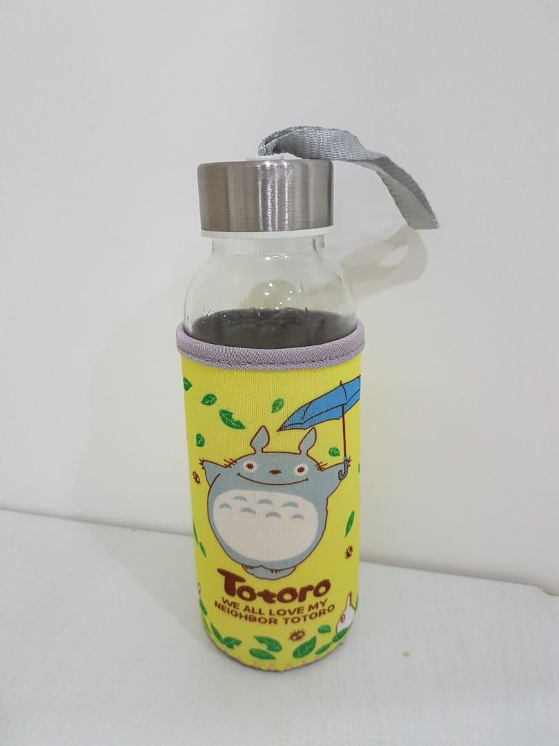 Totoro Water Drink Glass Bottle Cup, Furniture & Home Living, Home ...
