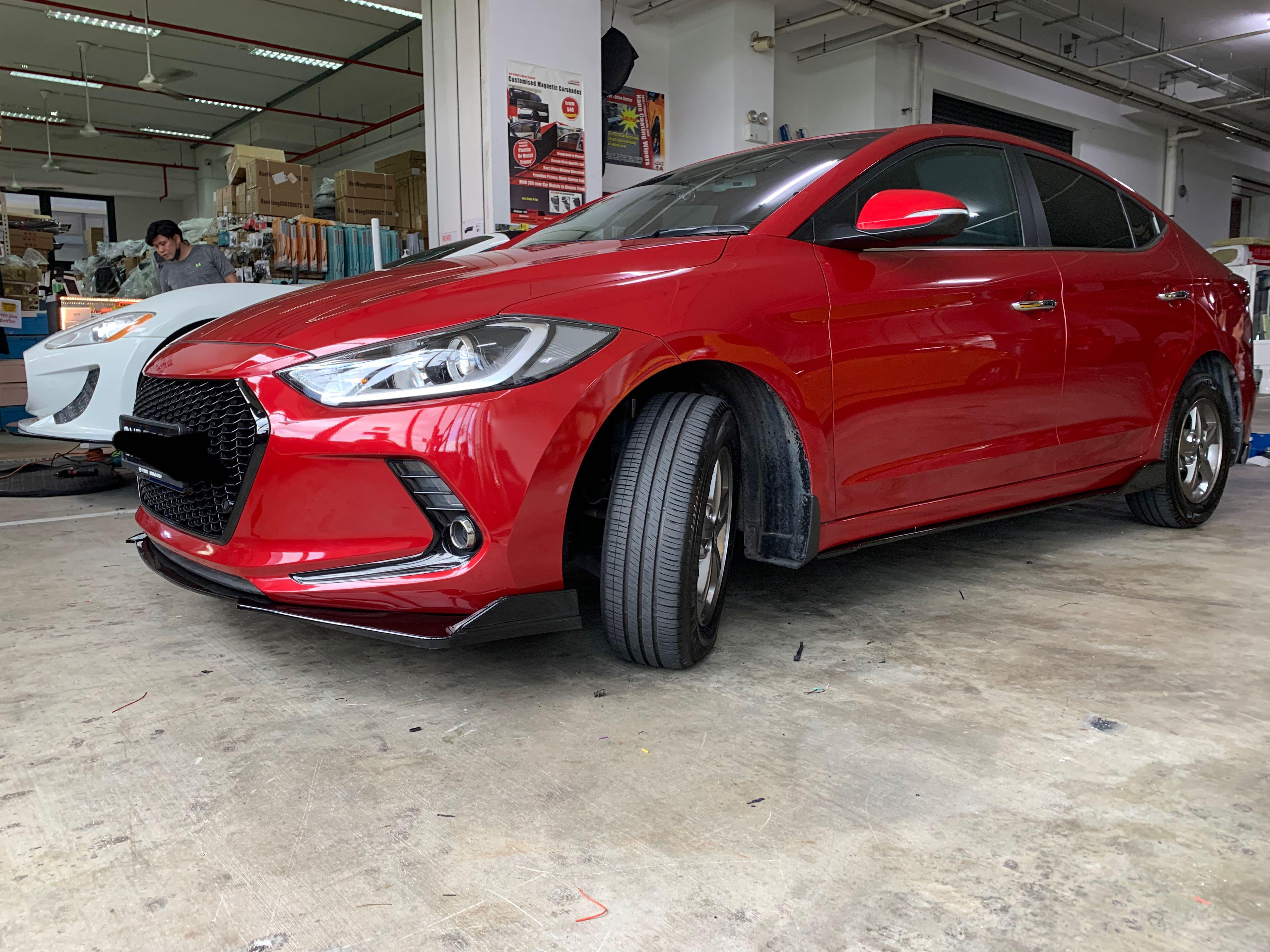 2K+ Review! Universal car front lip bumper bodykit for all cars/BMW ...