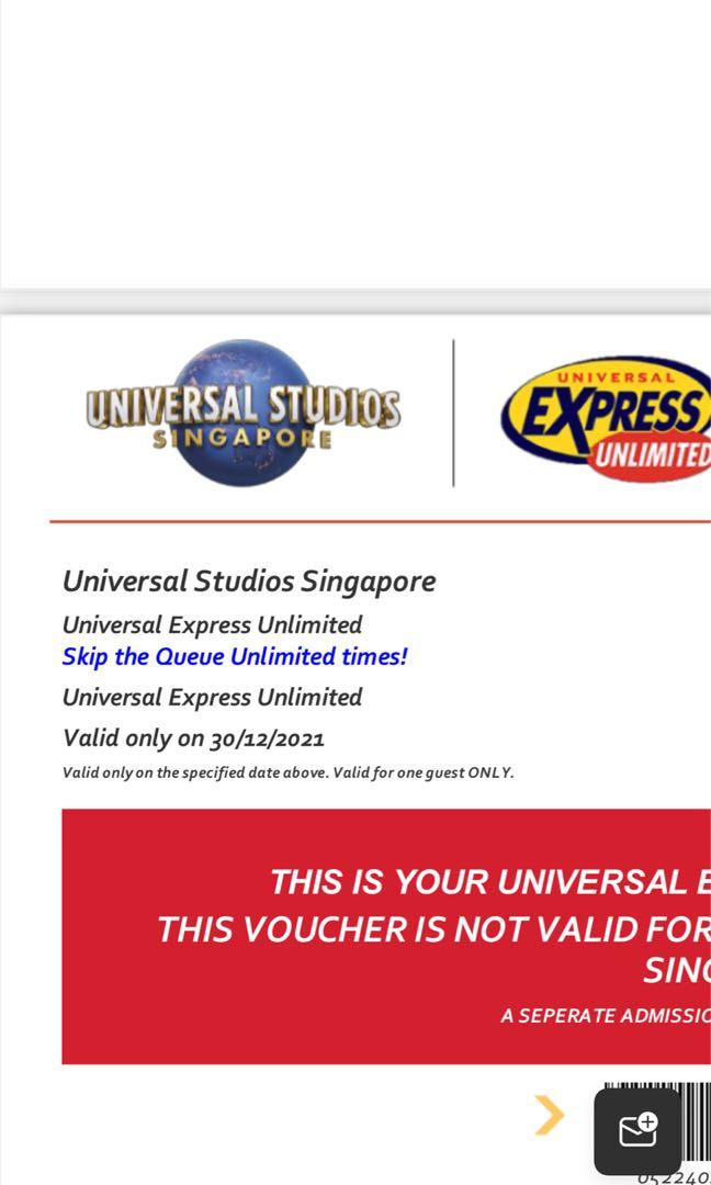 Universal studios adult one day ticket with full express pass, Tickets ...