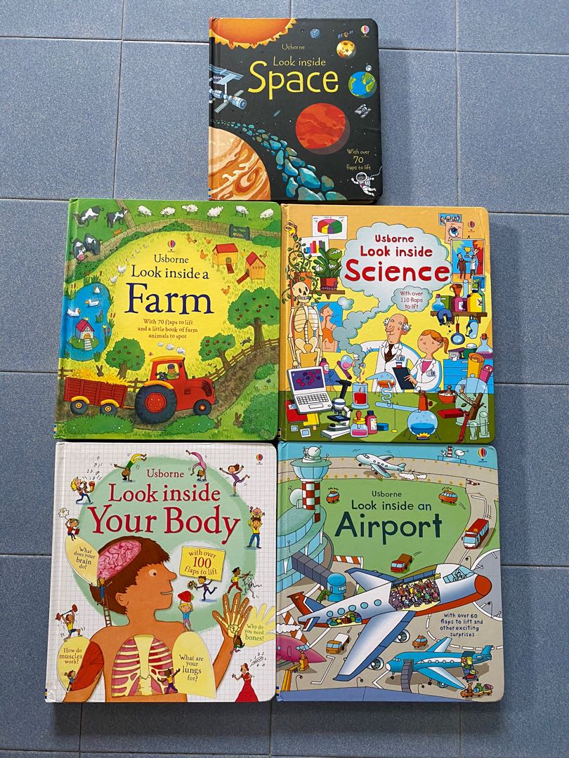 Usborne Look Inside books, Hobbies & Toys, Books & Magazines, Children ...