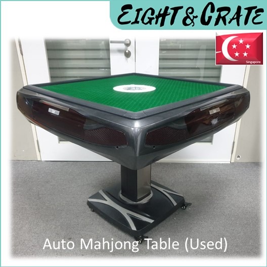 Used Auto Mahjong Table (Ref #: MJ03) (Auto Fold), Furniture & Home ...