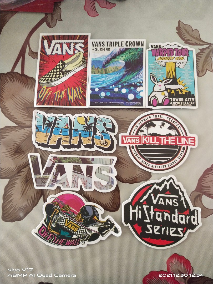 VANS stickers, Hobbies & Toys, Memorabilia & Collectibles, Stamps ...
