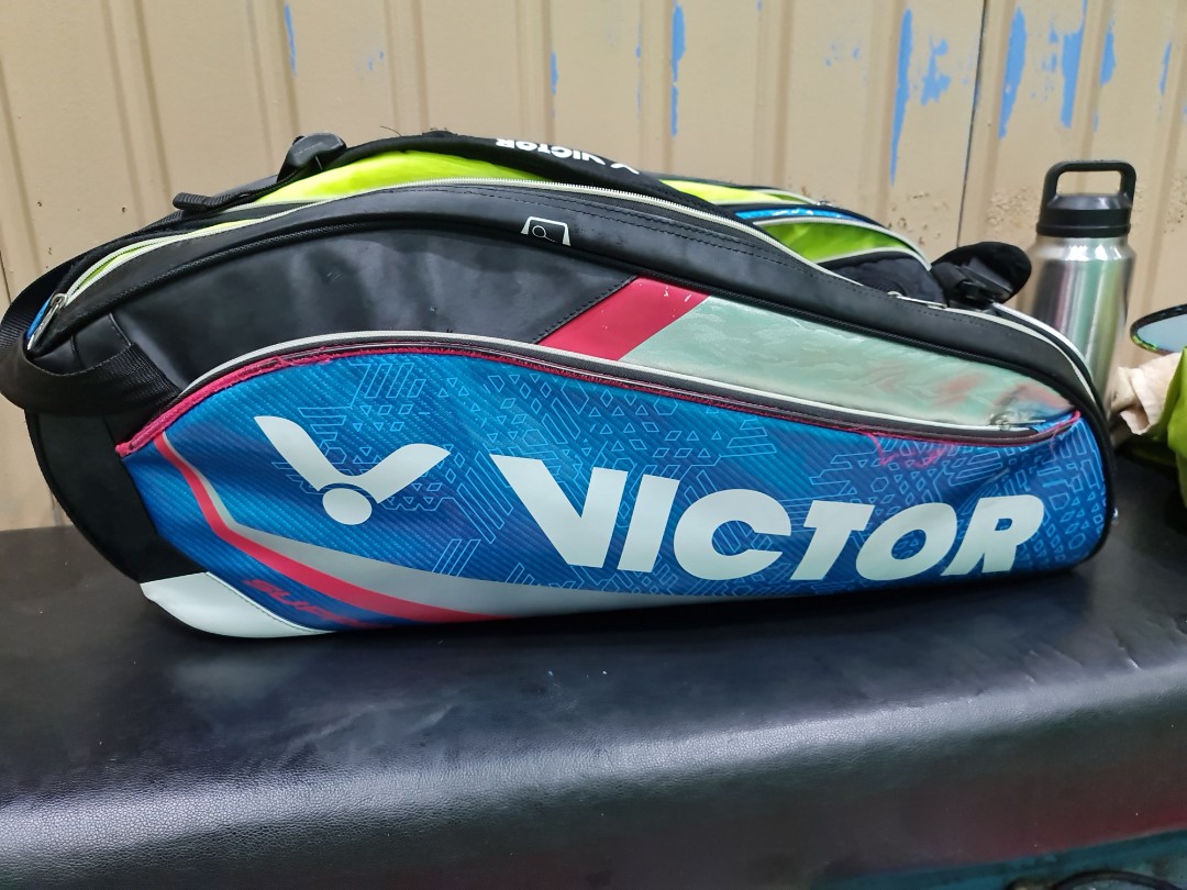 Victor badminton bag, Sports Equipment, Sports & Games, Racket & Ball ...