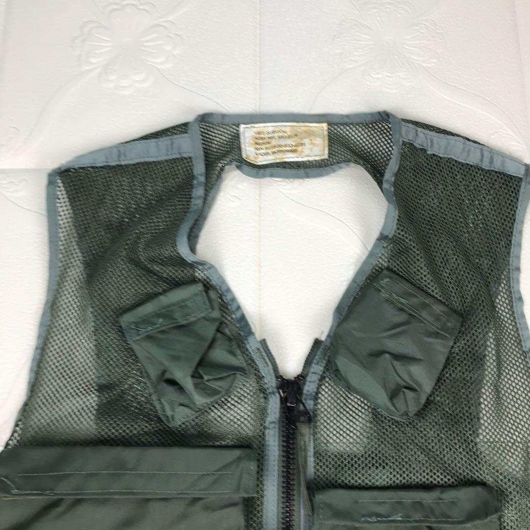 Vintage 70s/80s Vest survival mesh Net Military issue, Men's Fashion ...