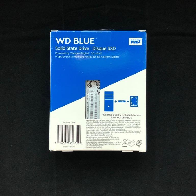 WD Blue 1TB M.2 SATA SSD - Western Digital, Computers & Tech, Parts ...