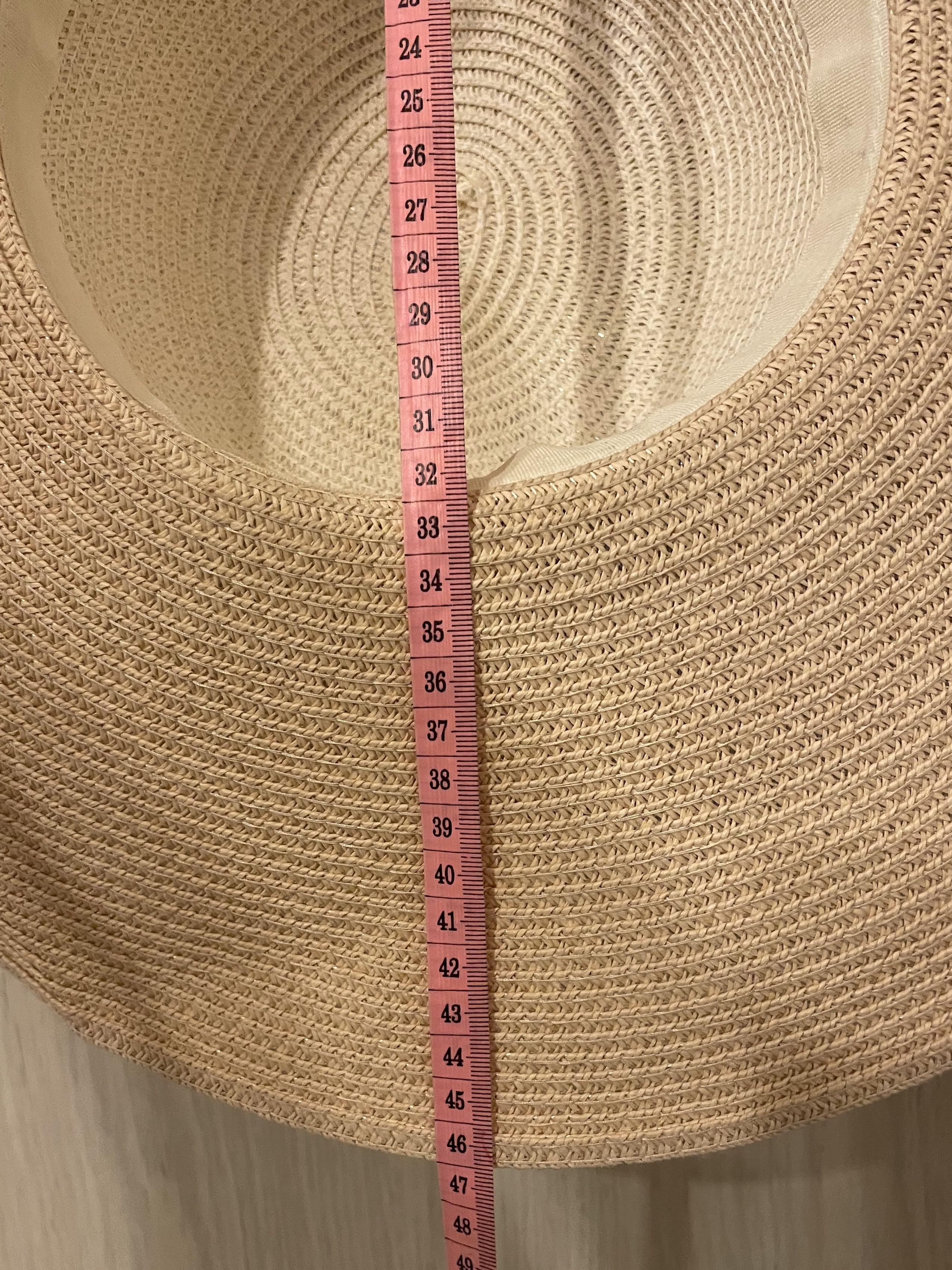 Wide bream Straw Beach Hat, Women's Fashion, Watches & Accessories ...