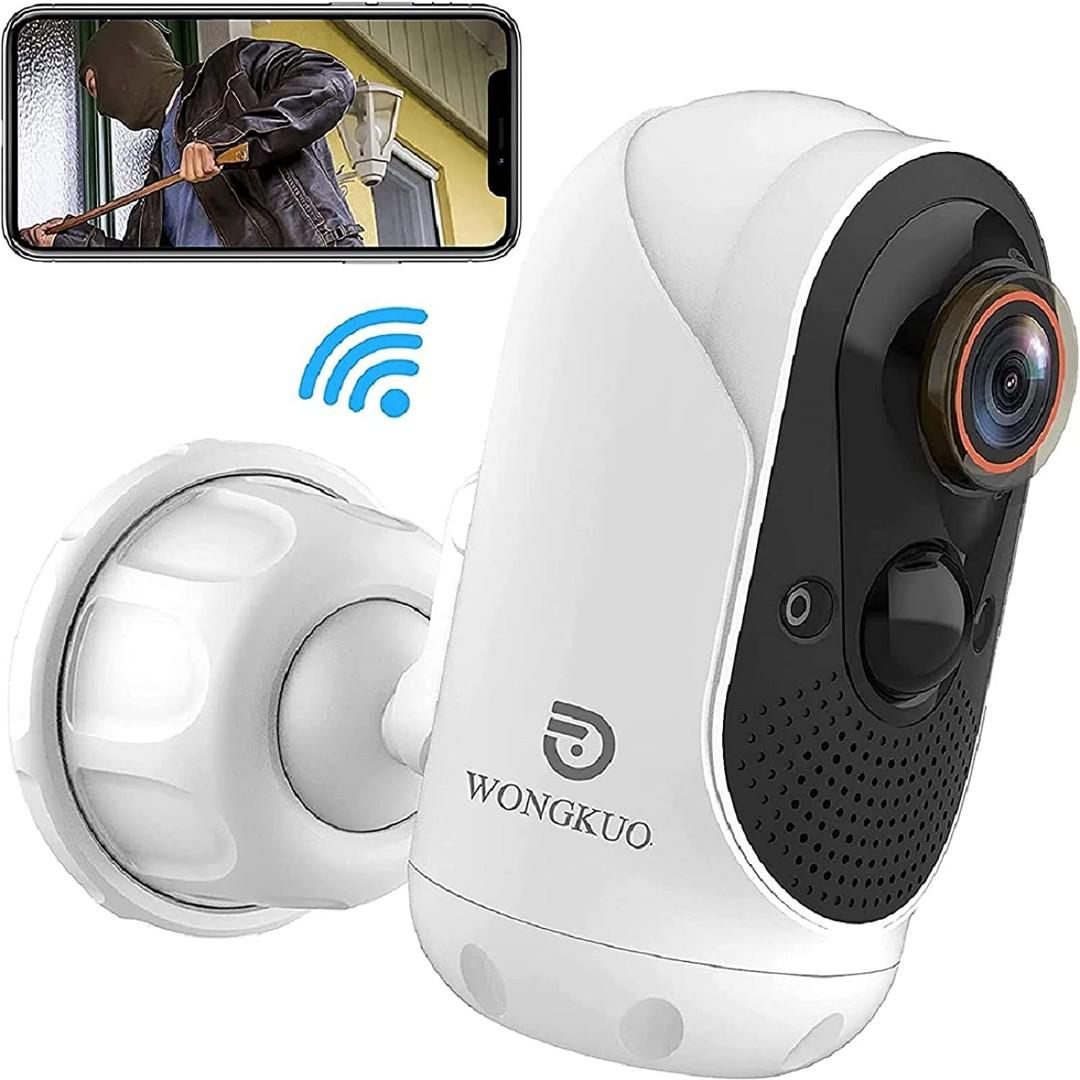 Wireless Security Camera Outdoor Surveillance - WONGKUO Indoor Outside ...