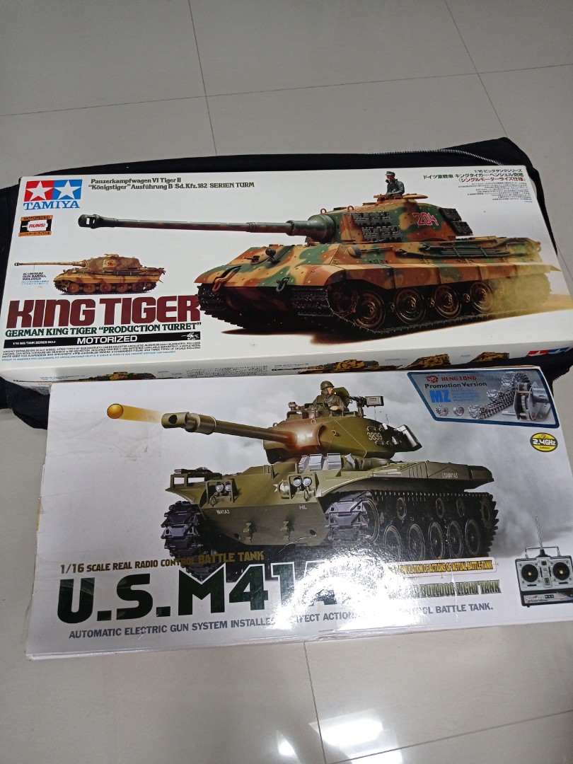 WW2 Tanks Remote Control Car Vehicle, Hobbies & Toys, Toys & Games on ...