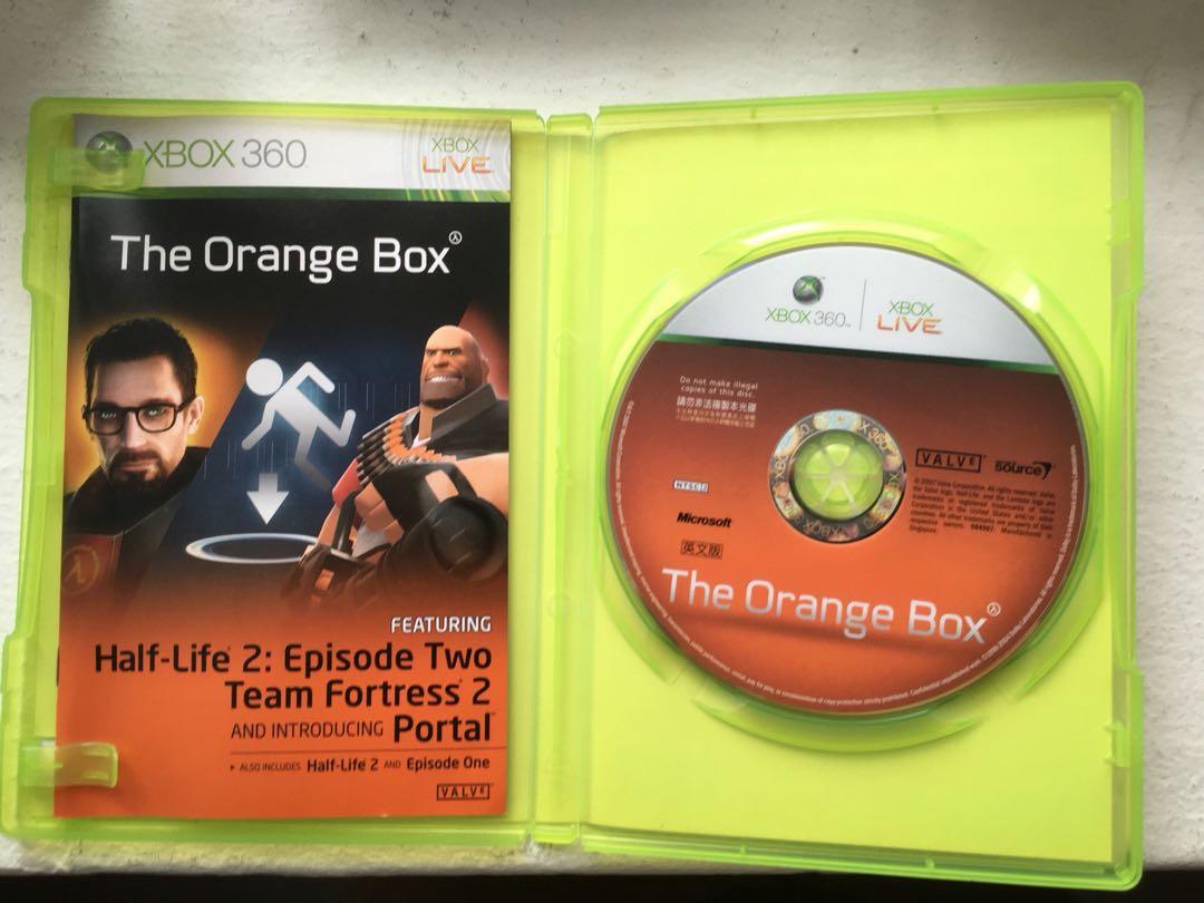 XBOX 360 - Half Life Orange box, Video Gaming, Video Games, Xbox on ...