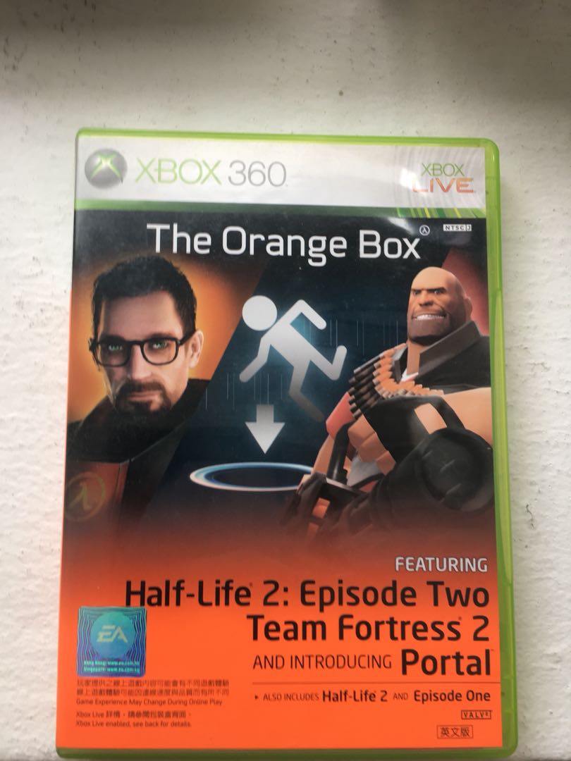 XBOX 360 - Half Life Orange box, Video Gaming, Video Games, Xbox on ...