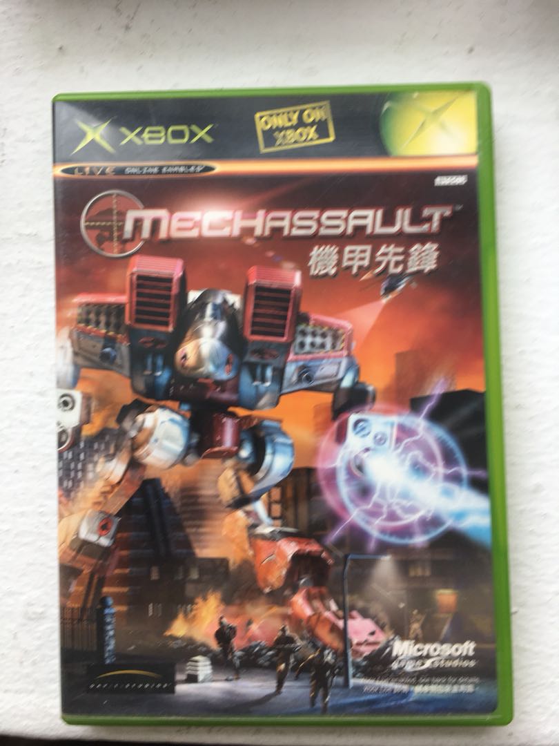 XBOX - Mech Assault, Video Gaming, Video Games, Xbox on Carousell