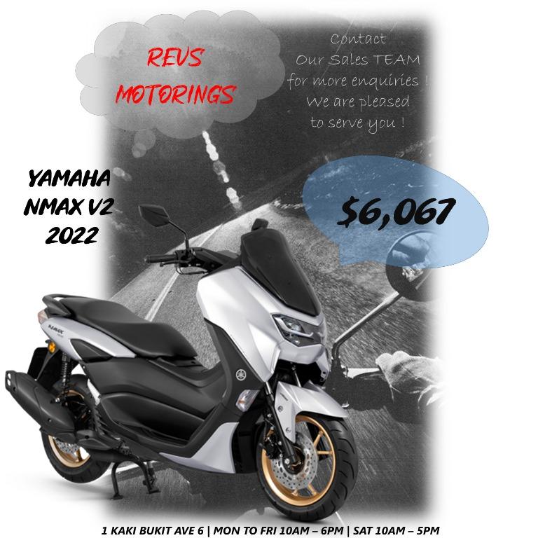 YAMAHA NMAX V2, Motorcycles, Motorcycles for Sale, Class 2B on Carousell