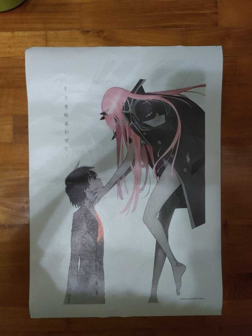 Zero Two/Darling in the franxx poster, Hobbies & Toys, Memorabilia ...