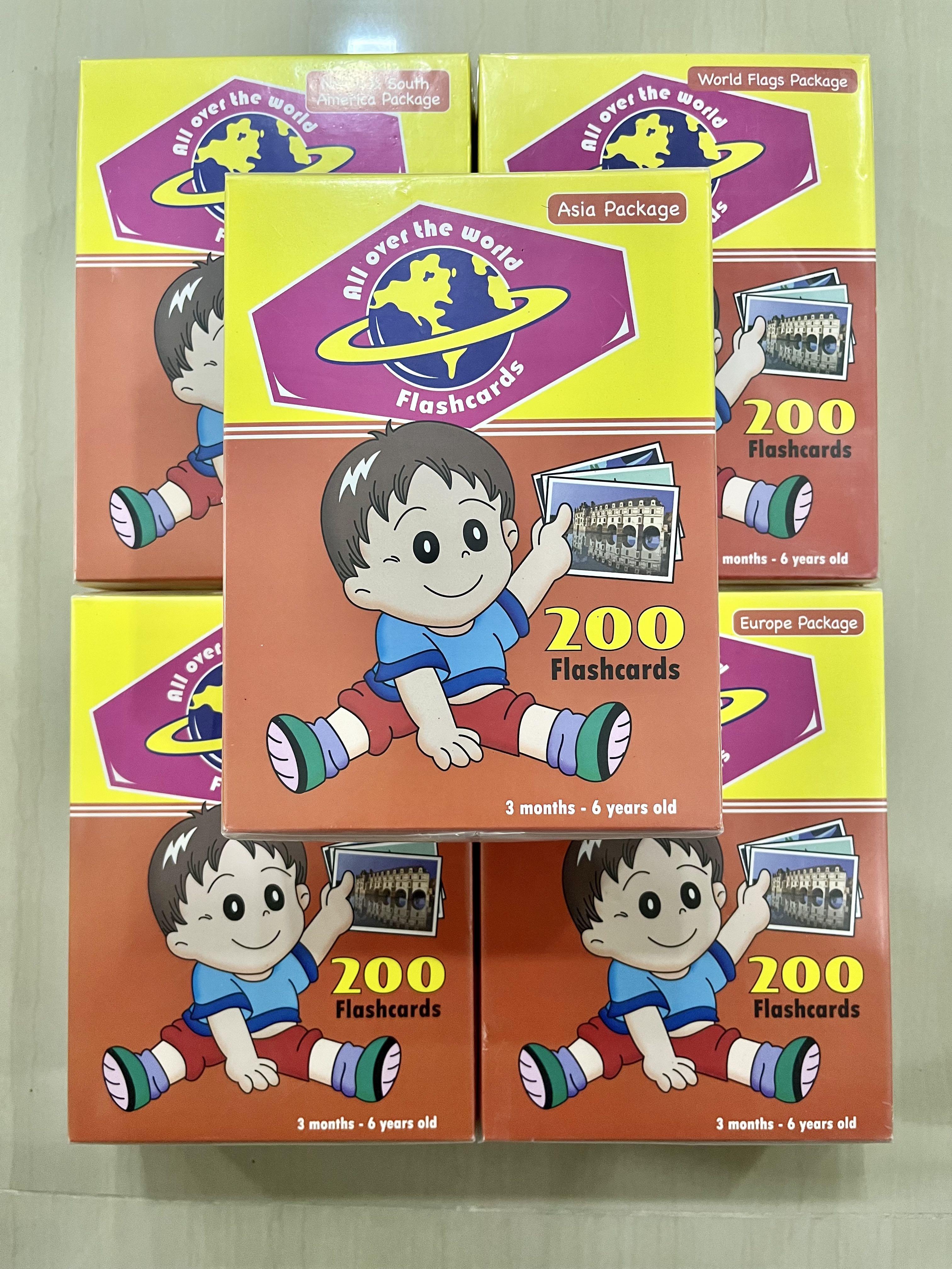 Flashcards Singapore - Full All over the World Packages (1,000 pcs ...