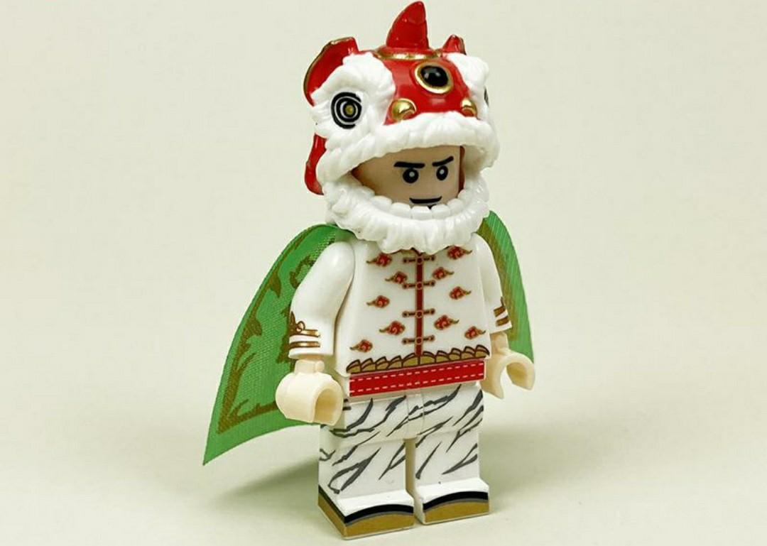 3rd party Lego Compatible Lion Dance Minifigures, Hobbies & Toys, Toys ...