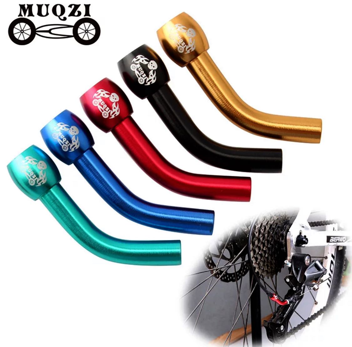 ** Derailleur Line Bent Pipe MUQZI Wire Conduit Aluminum Alloy Tube ...