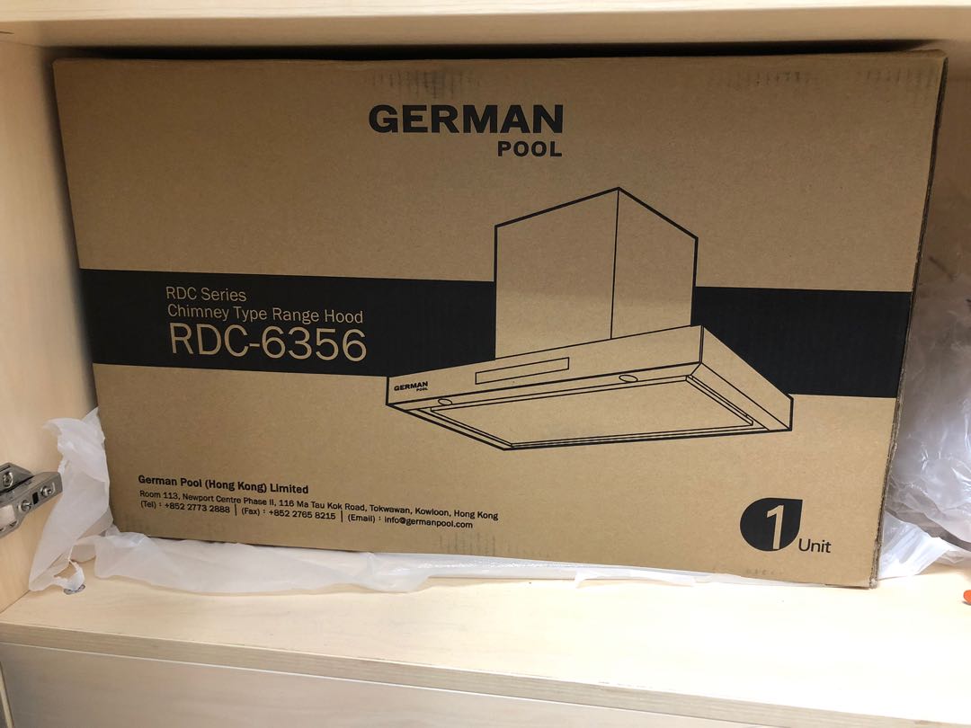全新 German Pool 德國寶 RDC-6356 超級變頻DC摩打抽油煙機 香港行貨, 家庭電器, 廚房電器, 抽油煙機及爐頭 ...