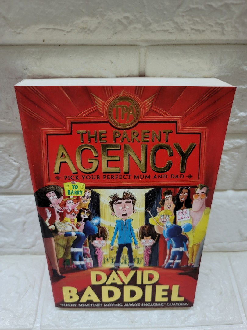 全新清屋蝕讓 The parent agency by david baddiel, 興趣及遊戲, 書本 & 文具, 小說 & 故事書 ...